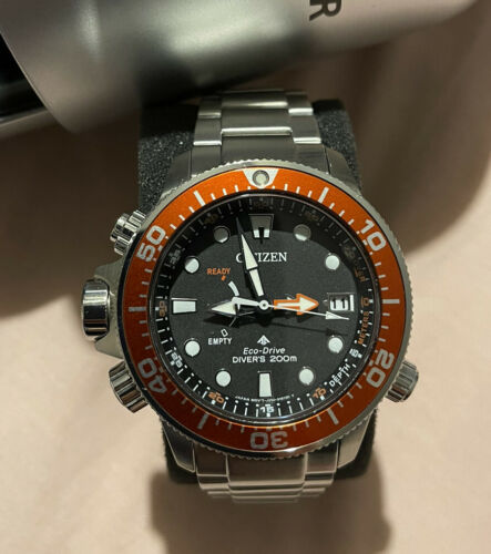 Citizen BN2039-59E Promaster Aqualand Men Wristwatch - Black ...