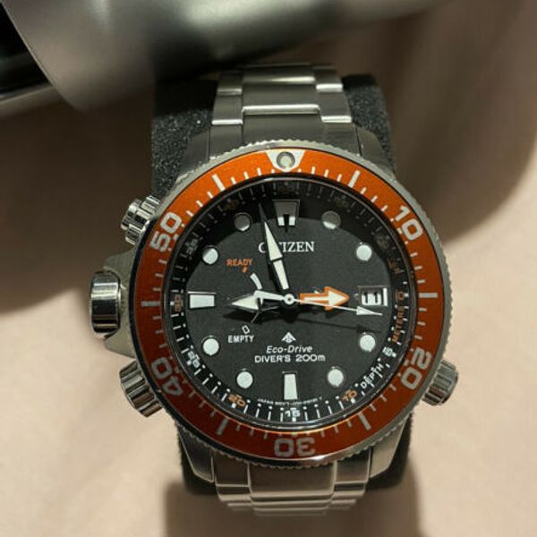 Citizen BN2039-59E Promaster Aqualand Men Wristwatch - Black | WatchCharts