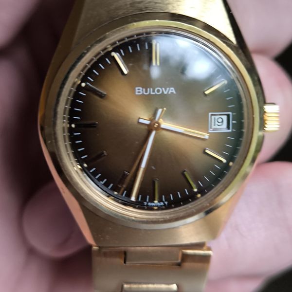 [WTS] vintage Bulova auto-date with beautiful sunburst dial | WatchCharts Marketplace