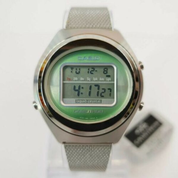 NOS CASIO CASIOTRON TRN-03M-3 BACKLIGHT WATCH JAPAN 1670 MODULE VINTAGE ...