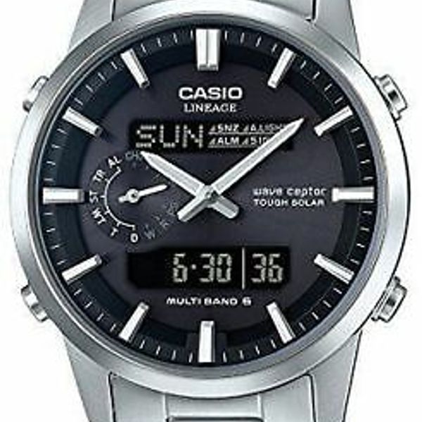 NEW CASIO 2017 LINEAGE LCW-M600D-1BJF Radio Waves Solor Men's Watch ...