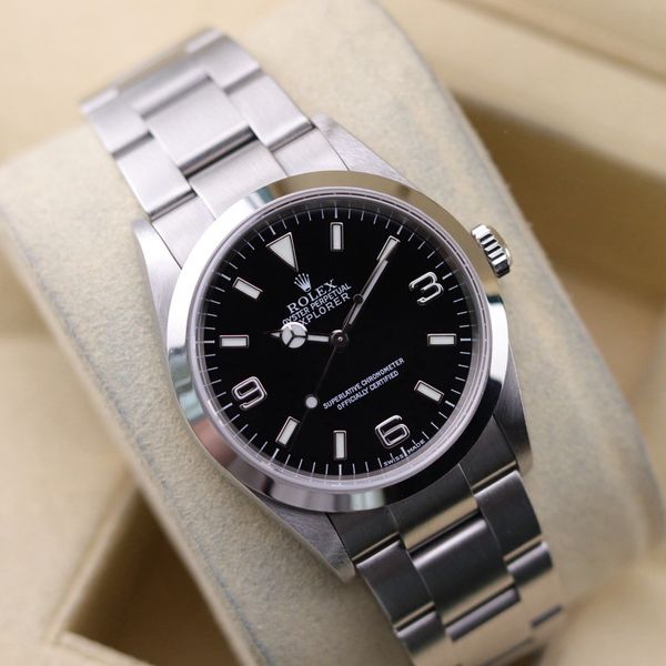 2001 Rolex Explorer Ref. 114270 with Box & Papers | WatchCharts Marketplace