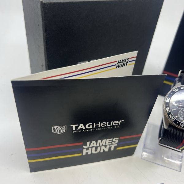 Tag Heuer Formula 1 James Hunt F1 Edition 43mm Ref: CAZ1017 - Box & UK ...