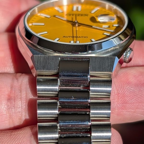 Citizen Tsuyosa Men's Yellow Dial Automatic Watch - NJ0150-81Z ...