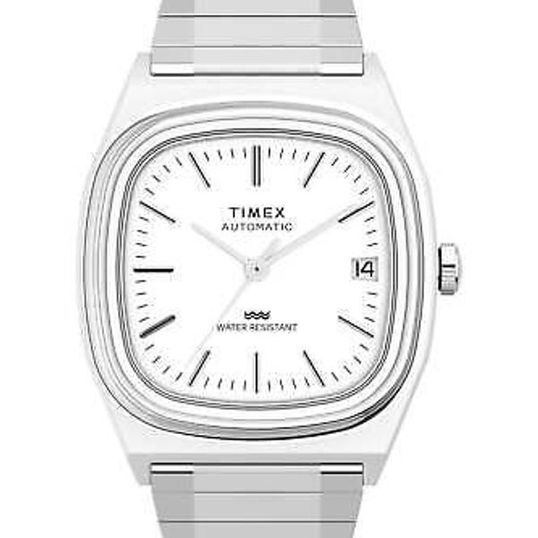 Timex Automatic 1983 Reissue Stainless Steel Band Mens Watch TW2W70800 ...