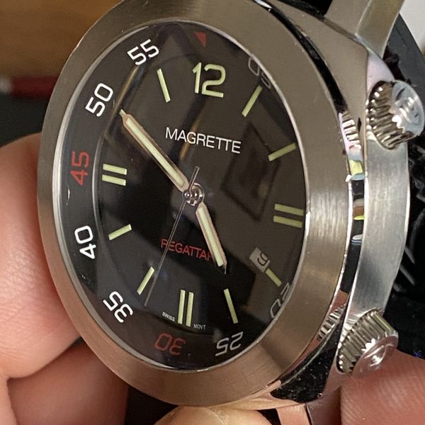 FS: Magrette Regattare Dual-Crown LE 500m Diver w/Swiss ETA 2824 (#34/ ...