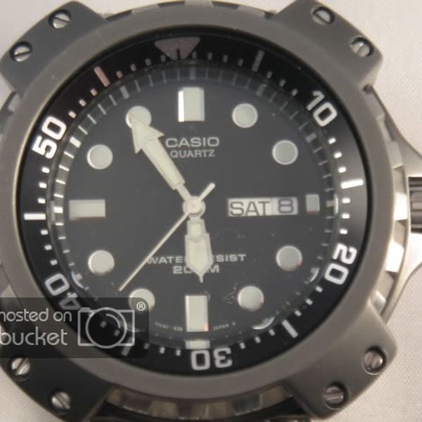 Very Rare Unique Opportunity Three Classic Casio Shrouded Divers MD-703 ...