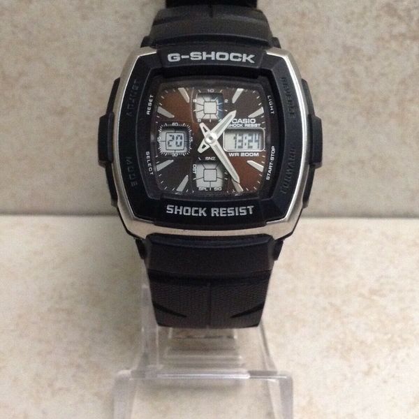 RETRO CASIO G-SHOCK G-350-5A (3751) CLASSIC ANALOG & DIGITAL DISPLAY WATCH | WatchCharts Marketplace