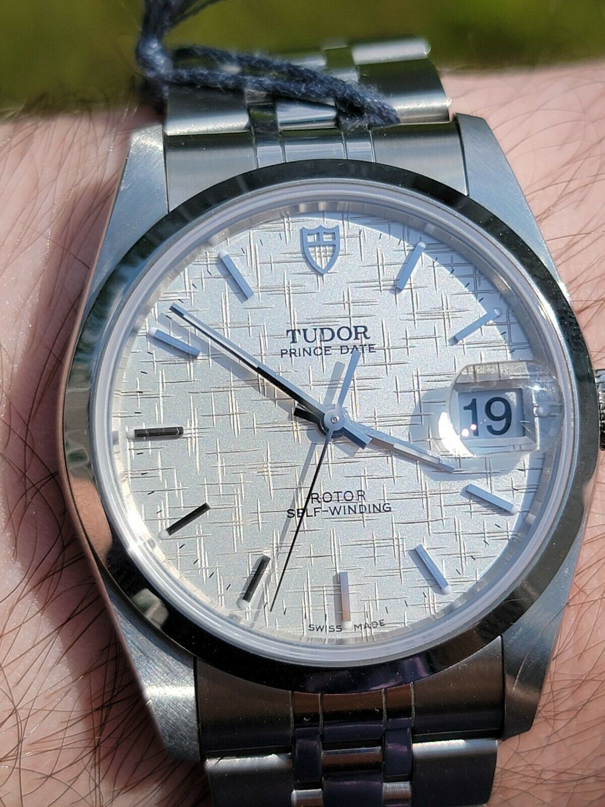 Tudor Prince Date - Automatic - Silver Linen Dial - #74000-0012 (mfg ...
