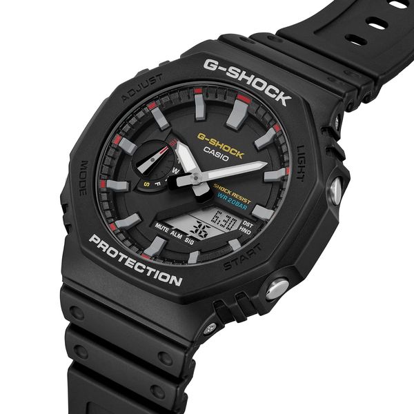 Casio G-SHOCK GA2100RL-1A 2100 Series Analog-Digital Black Quartz Men's ...