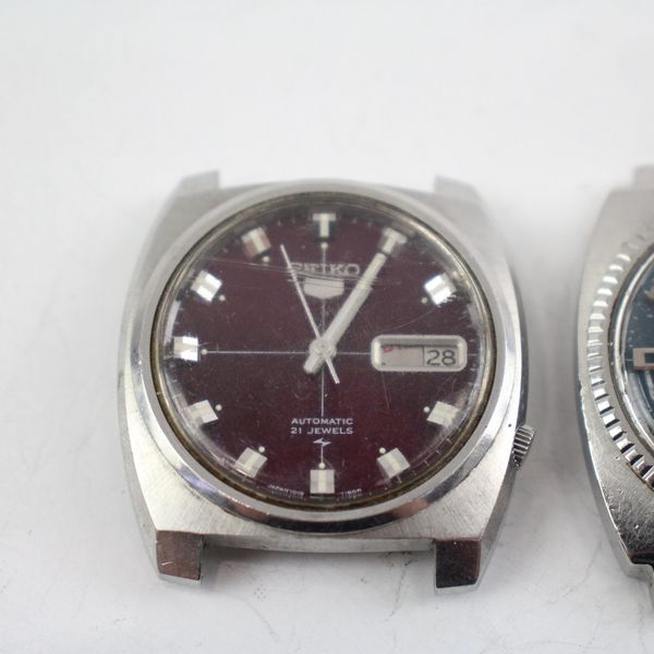 Mens Vintage Mechanical Head Only Watches Seiko WORKING x 3 ...