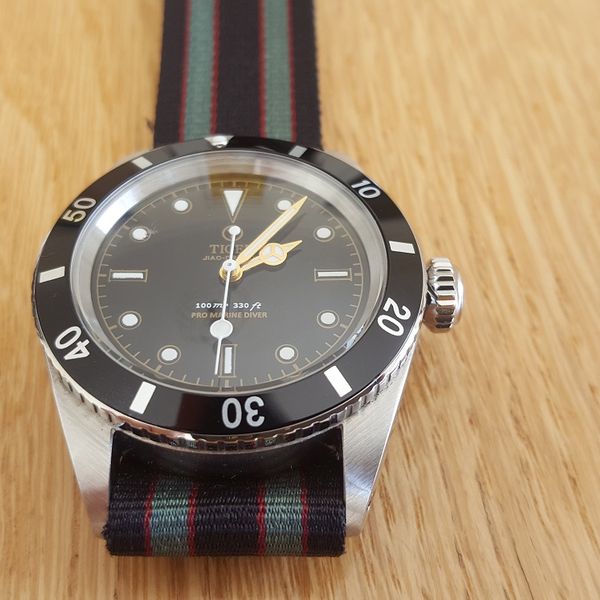SOLD: Tiger Concept Rolex Submariner 5508 Homage (Sean Connery James ...
