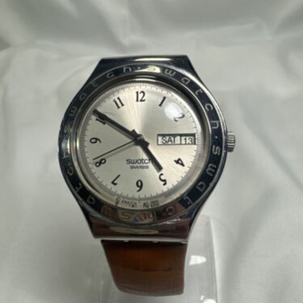 Vintage Swatch IronyÂ STRAW MAN Swiss Made Menâ s Watch Repair/parts ...
