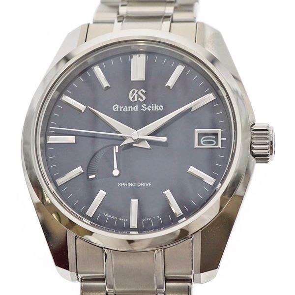 GRAND SEIKO SBGA375 Spring Drive Heritage Collection Midnight Blue Dial ...