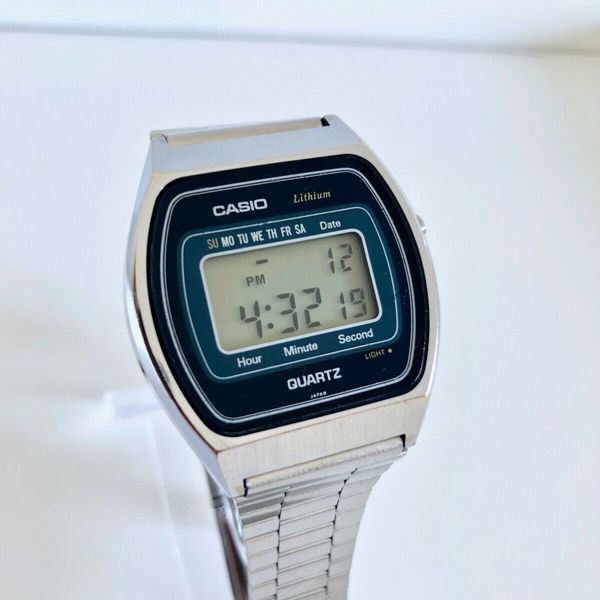 Casio QS-34 Digital Watch 111 QS - 34 LITHIUM DIGITAL QUARTZ WATCH QS34 ...