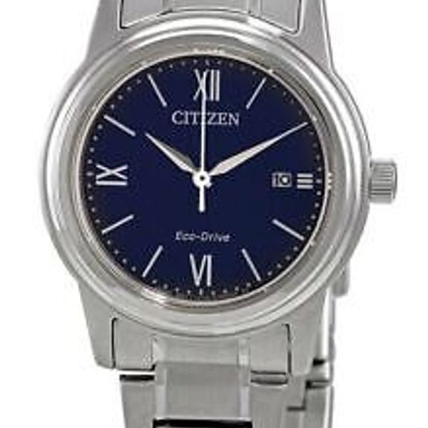 Citizen Classic Blue Dial Stainless Steel Eco-Drive FE1220-89L 100M Women's Watch | WatchCharts ...