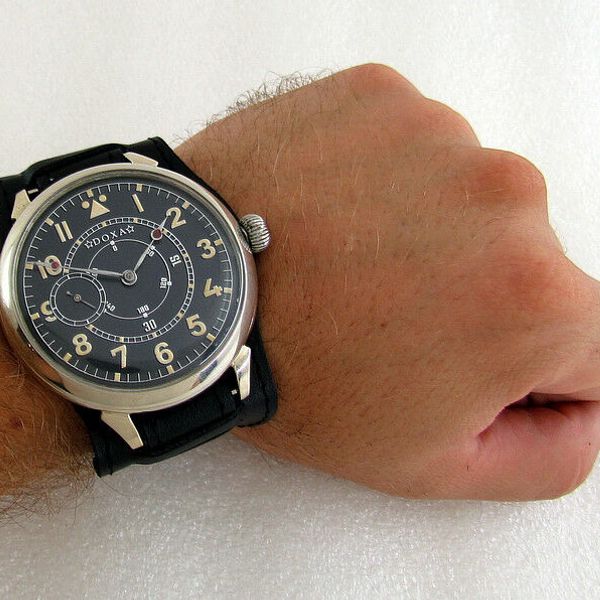 Doxa Laco Aviator Luftwaffee Pilots WW II Vintage 1939-1945 Swiss Men's ...