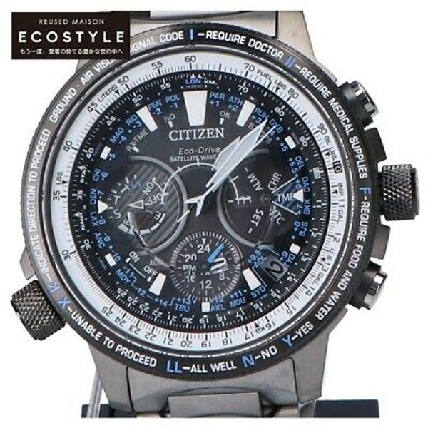 CITIZEN [New] CC7015-63E PROMASTER Eco-Drive SKY Series Blue Impulse ...