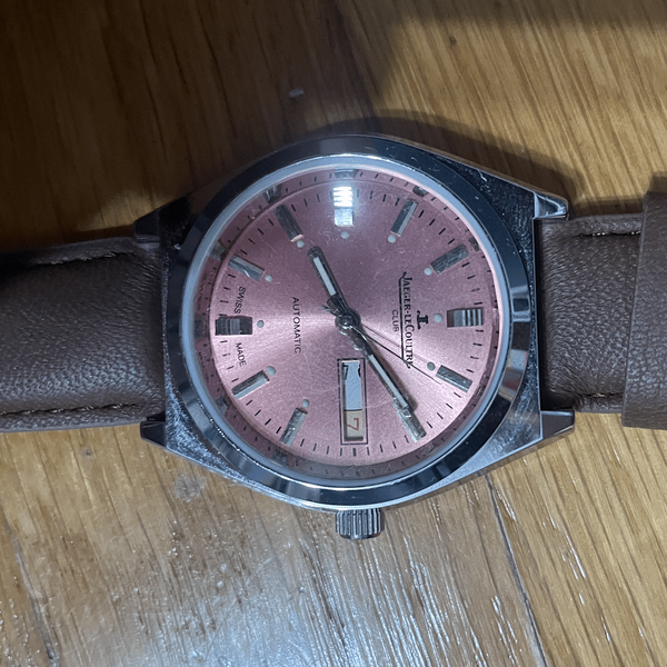 [WTS] Home-Built Watch, Stunning Beige Dial in a Stainless Steel Bezel ...