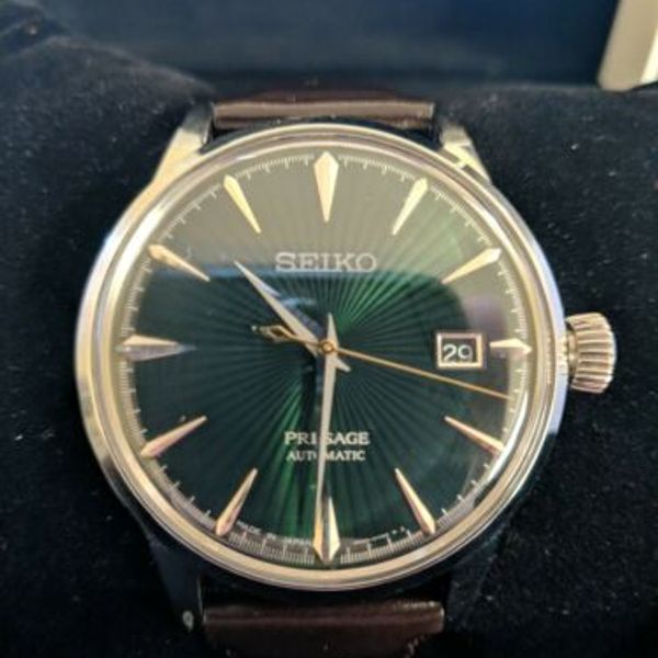 Seiko Presage SRPD37J1 Green Dial Cocktail | WatchCharts
