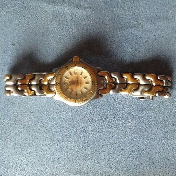 Tag Heuer, # wg 1322-2, two tone band (not running!) Parts only ...
