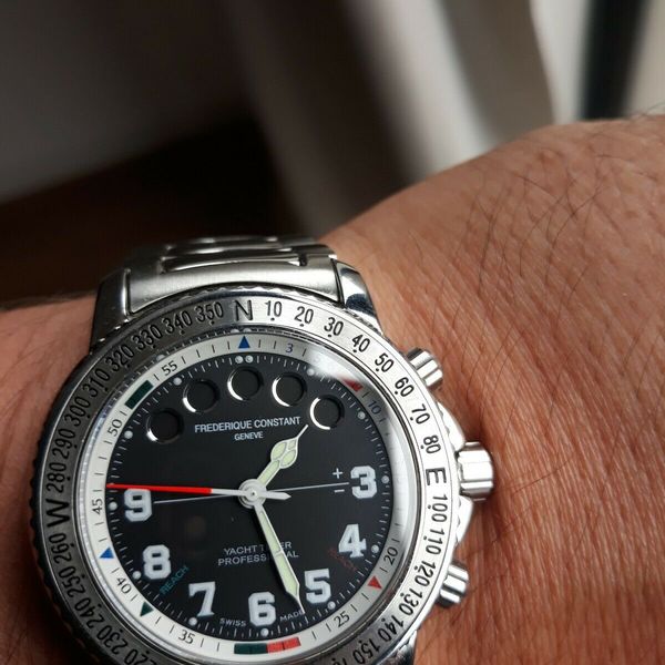 Frederique constant geneve yacht timer, professional Regatta watch ...