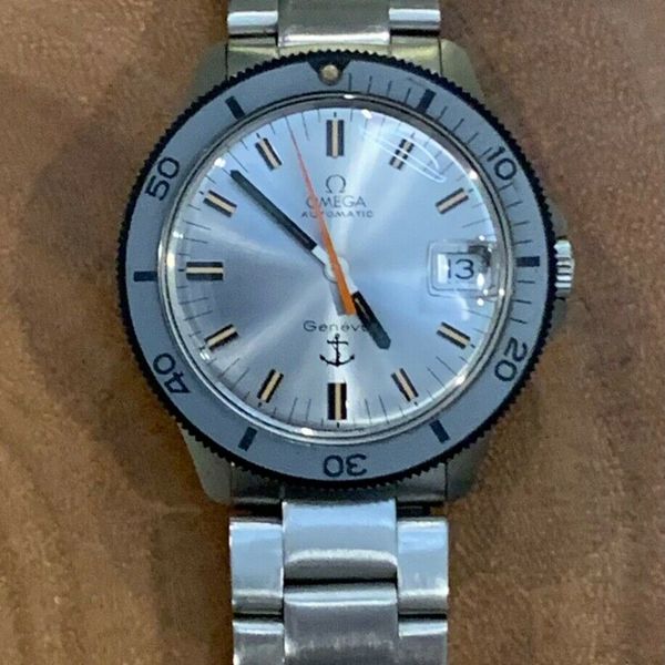 Omega ADMIRALTY Diver(1970),Cal.565,Silver dial,Excellent+Fully ...