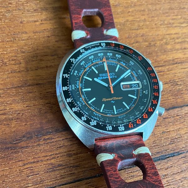 Seiko 7017-6050 Speed Timer Flyback Chronograph 11/1971 - SERVICE 8/ ...