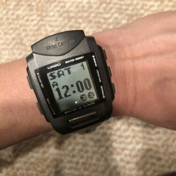 Vintage Casio Wrist Camera Digital Watch N78 | WatchCharts Marketplace