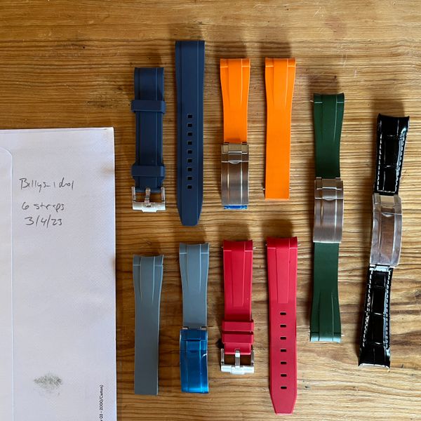 [WTS] 20mm Curved End Link Straps with Clasp | WatchCharts Marketplace