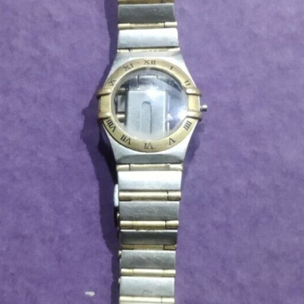 Omega Constellation Ladies Watch Case 23mm Steel & Gold 6553/865 for ...
