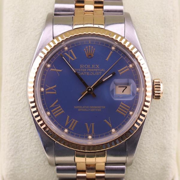 [WTS] 1984 Rolex Datejust 16013 Buckley Blue Dial | WatchCharts Marketplace