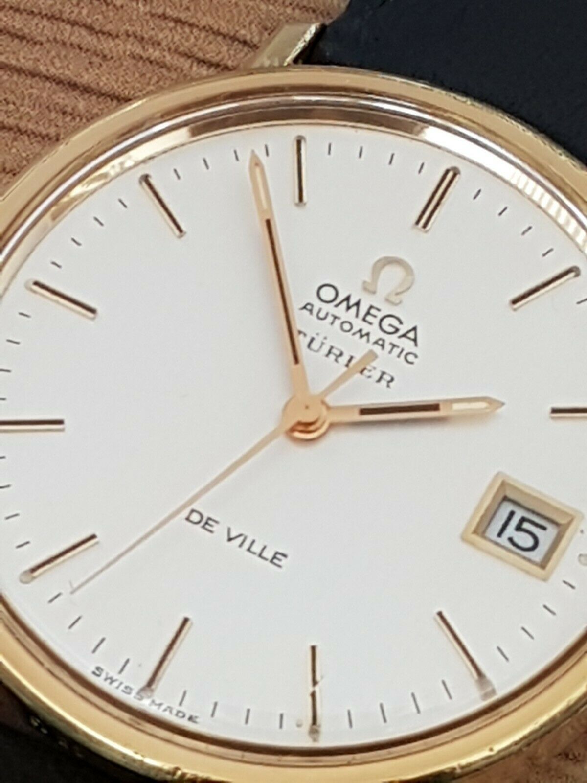 Omega DeVille Turler Automatic gents watch 1970, 1660086, beautiful ...