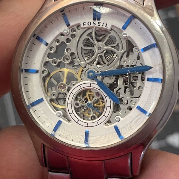 Fossil Automatic Men's Water Resistant,Stainless Steel Analog Used ...