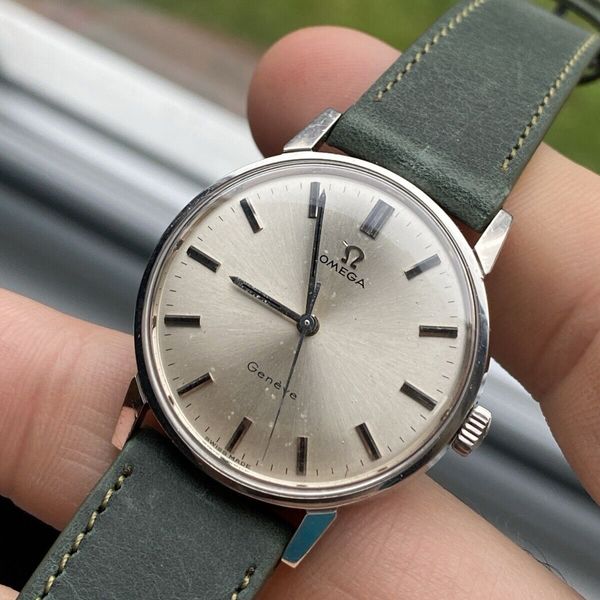 Vintage Omega Seamaster Geneve 135.011 With Omega Box 34mm Cal601 ...