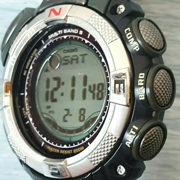 Casio Pro Trek PRW-1500-1VER Funk Solar Armbanduhr Outdoor Uhr PRW 1500 PRG PRT | WatchCharts ...