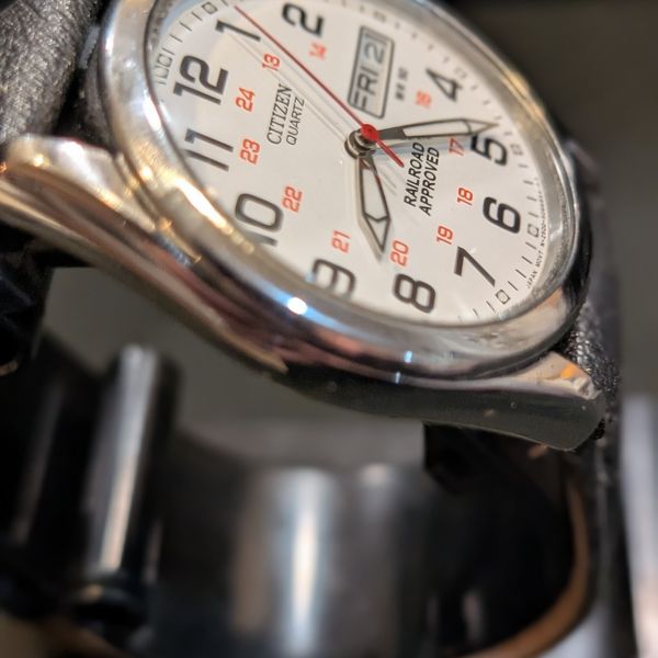 Citizen Men's Vintage Railroad Approved Quartz Watch | WatchCharts ...