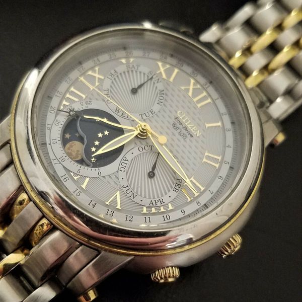 Citizen Moon Phase Eco-Drive Ref AP1014 50A Caliber 8651 | WatchCharts
