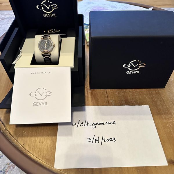 [WTS] Gevril GV2 Berletta Diamond | WatchCharts Marketplace