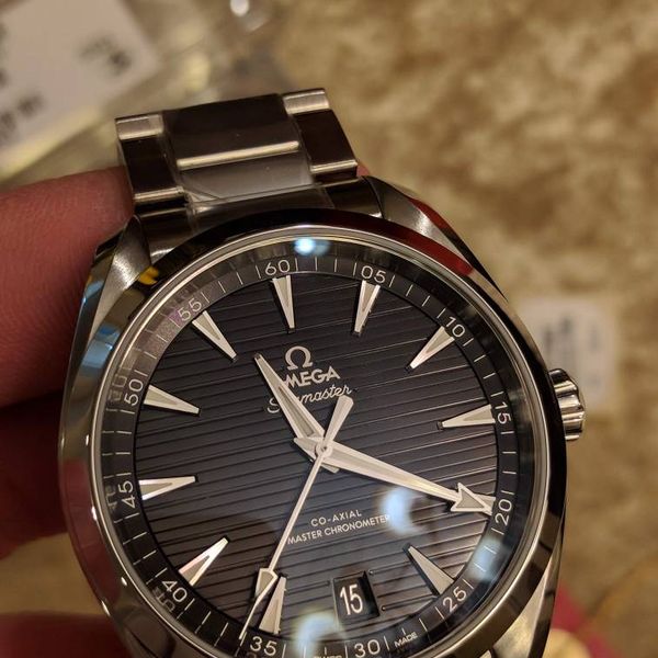 FS New Omega AQUA TERRA - Caliber 8900 - Subtle Black Dial - Ref# 220 ...
