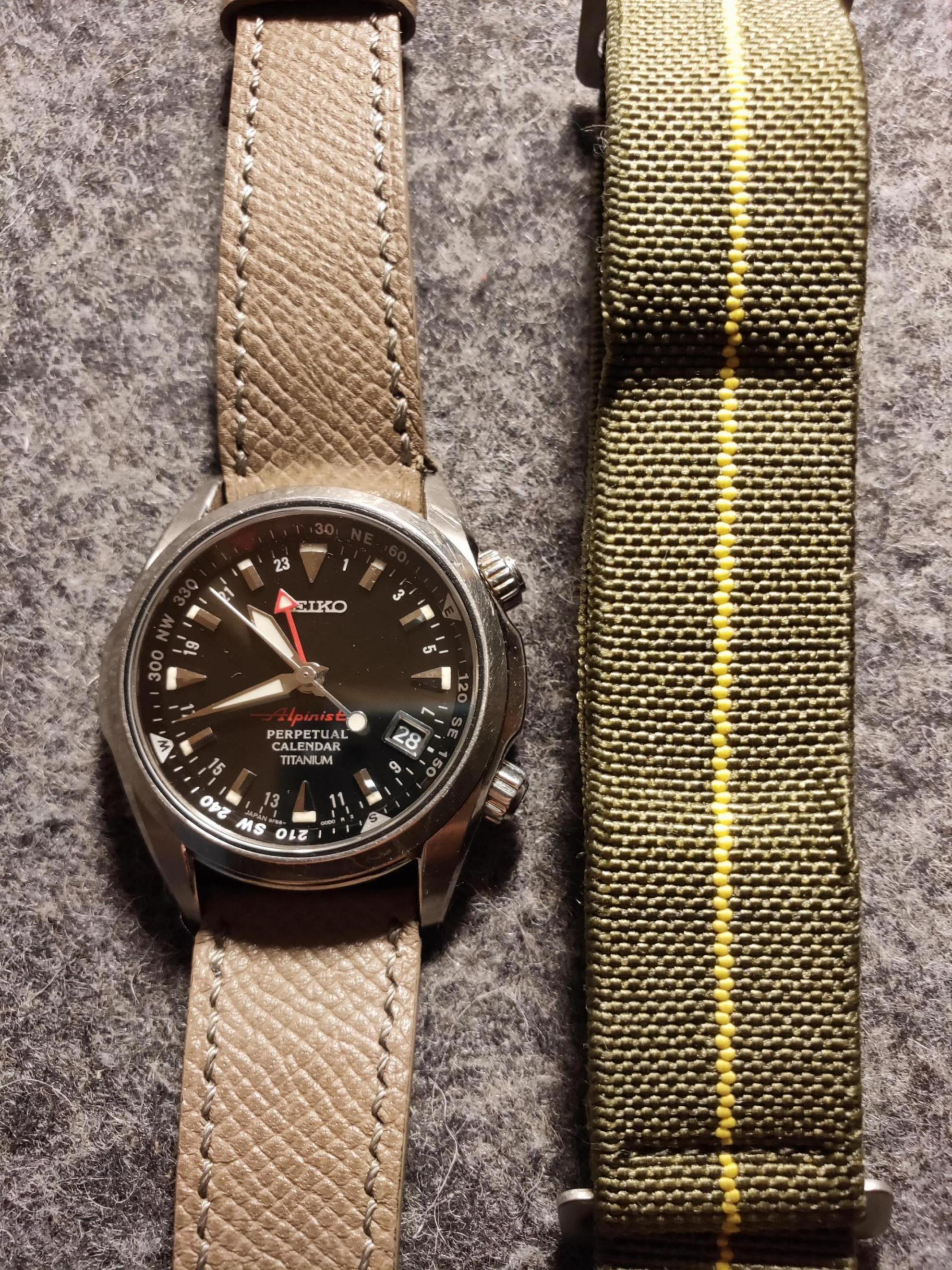 Seiko alpinist Haq sbcj019 8F mov TI | WatchCharts