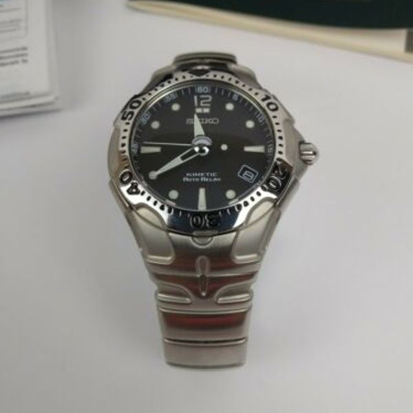Seiko Men's Kinetic SMA109 Auto Relay Watch Seiko Partner 2000 Limited ...