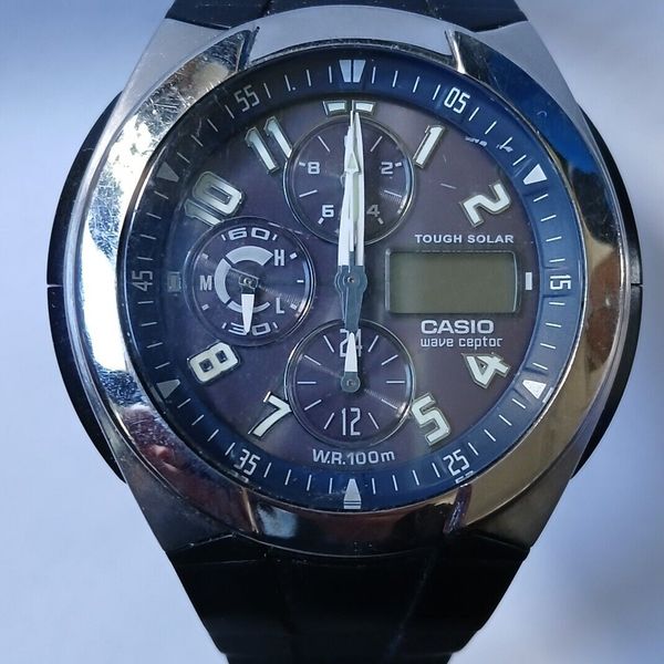 Casio Wave Ceptor Illuminator Tough Solar Chronograph WVA-510e ...