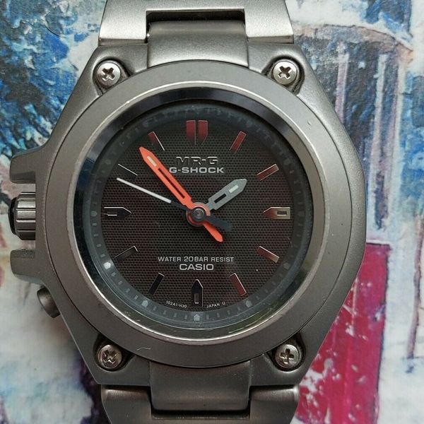 Casio MR-G Full Titanium G-Shock MRG-120T | WatchCharts Marketplace