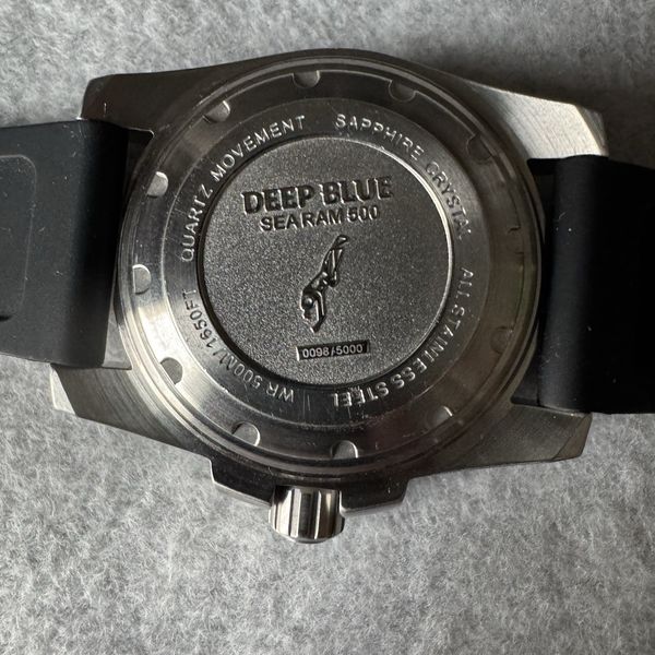 Deep Blue Sea Ram 500 Quartz Dive Watch | WatchCharts Marketplace