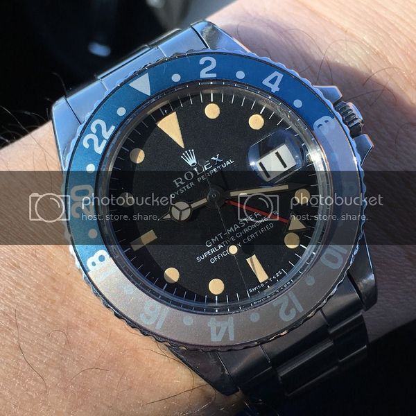 FS: Beautiful 1967 Rolex 1675 MKI with uber-fat-font Pepsi insert | WatchCharts