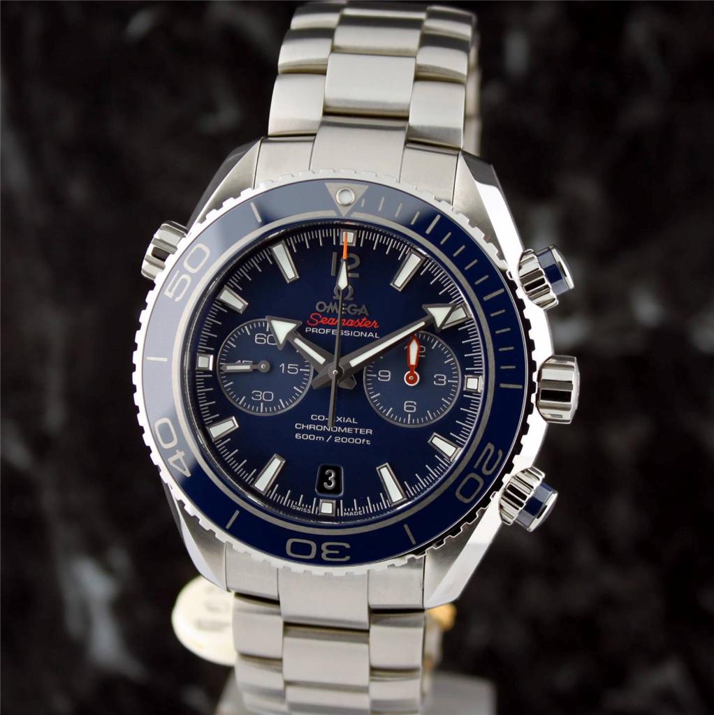 fs: bnib OMEGA SEAMASTER Planet Ocean Chrono LIQUIDMETAL Ti 46MM 232.90 ...