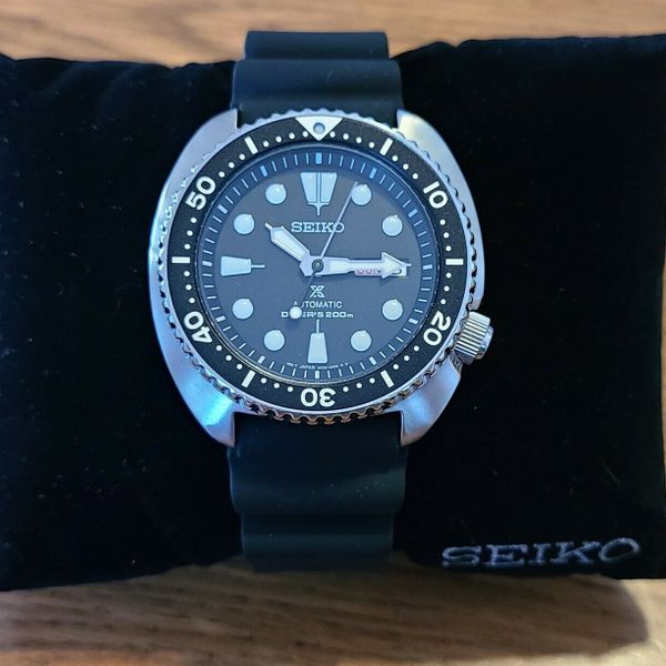 Seiko Prospex Men's Black Watch - SRP777 Turtle | WatchCharts