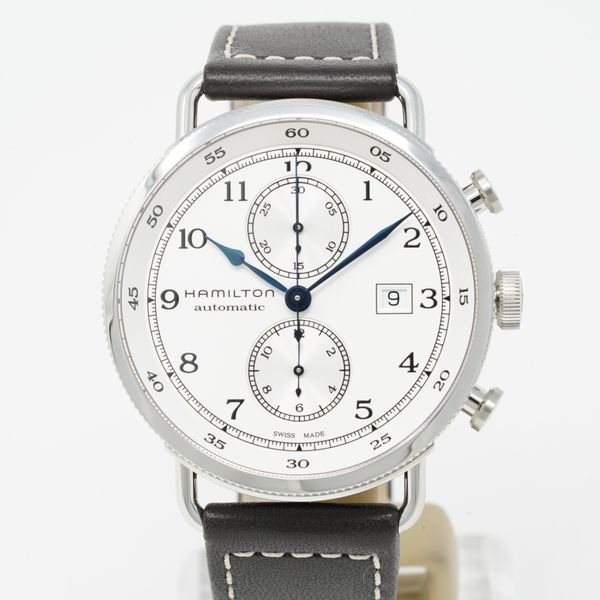 FS: Hamilton Khaki Navy Pioneer Small Second Auto H7706553 ...