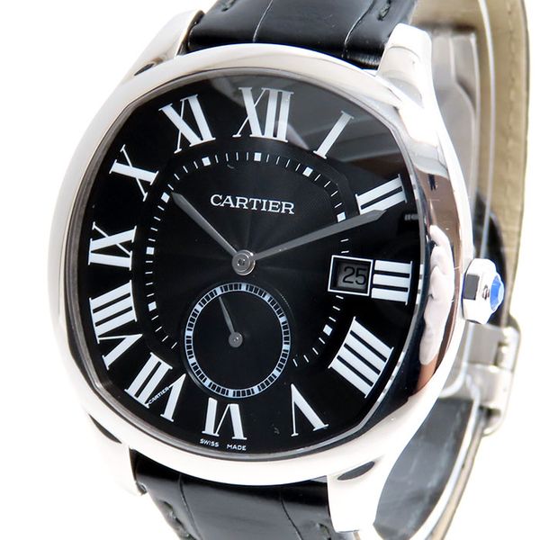 Cartier Cartier Drive de Cartier WSNM0009 Black Dial SS Stainless Steel ...